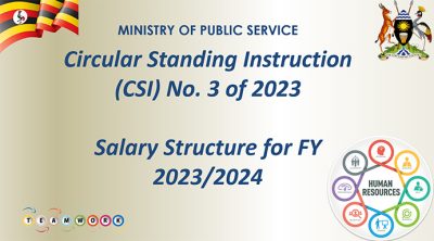 Circular Standing Instruction (CSI) No. 3 of 2023 – Salary Structure ...